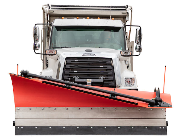 SnowDogg SuperFlex Municipal Snow Plow - 12 Foot Blade, Compact A-frame ...